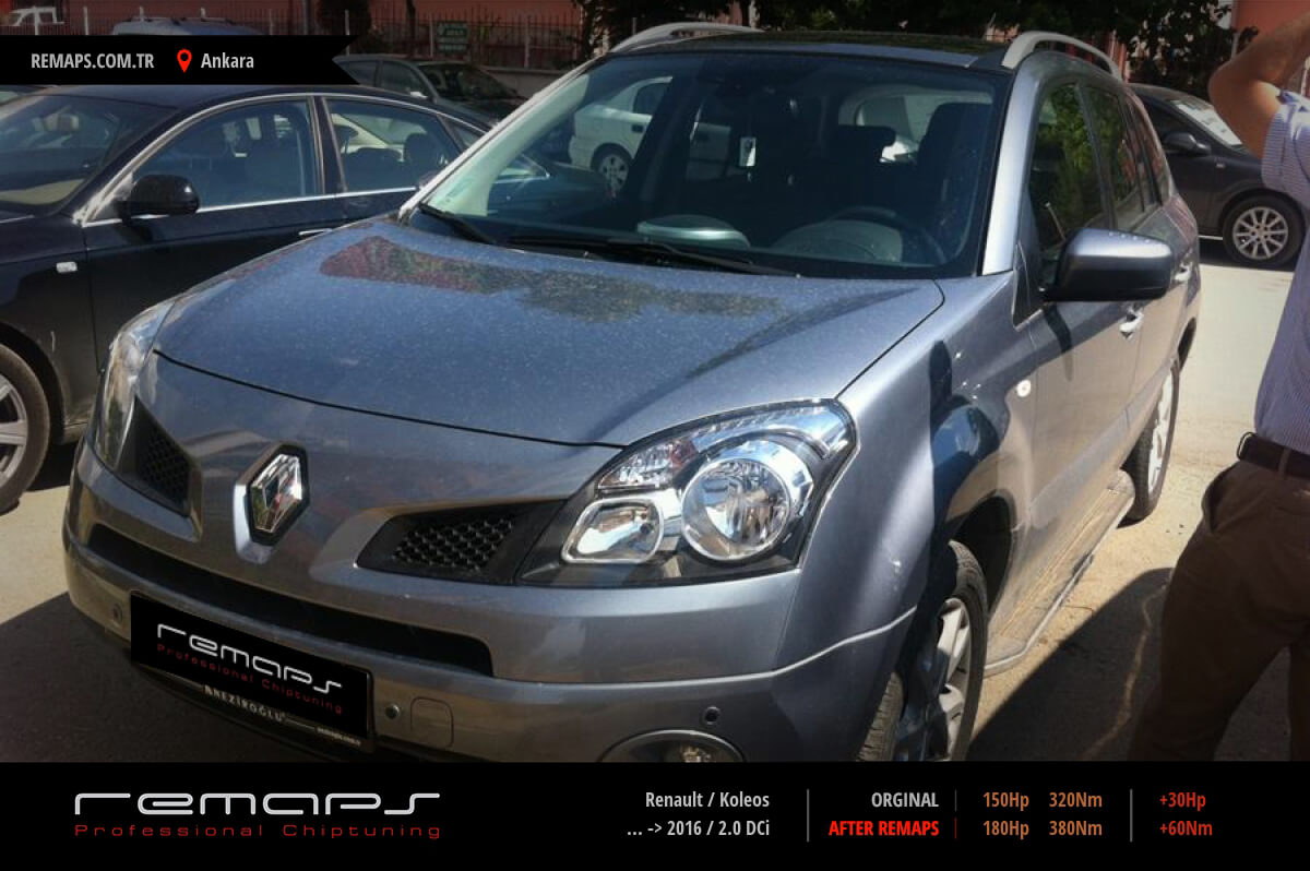 Renault Koleos ... -> 2016 2.0 DCi Chip Tuning, Performans, Yakıt ...