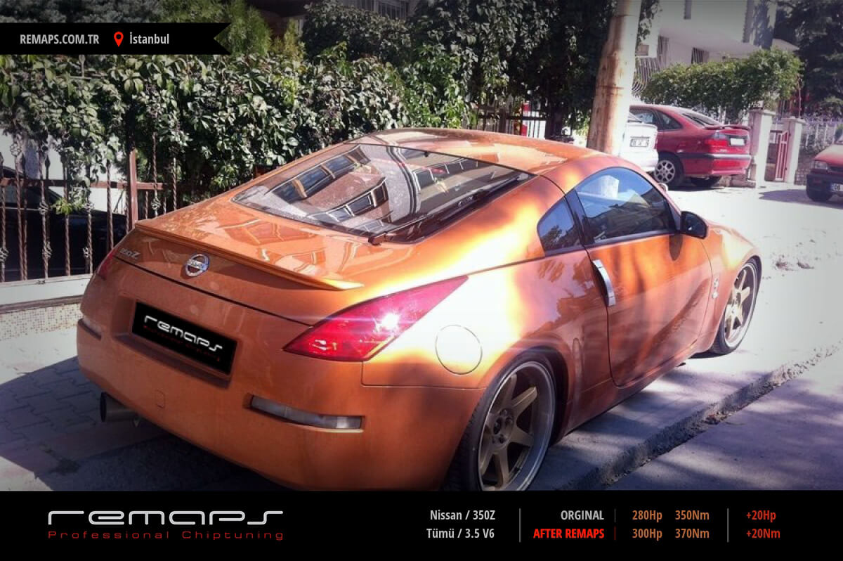 Nissan 350Z Tümü 3.5 V6 Chip Tuning, Performans, Yakıt Tasarrufu ...