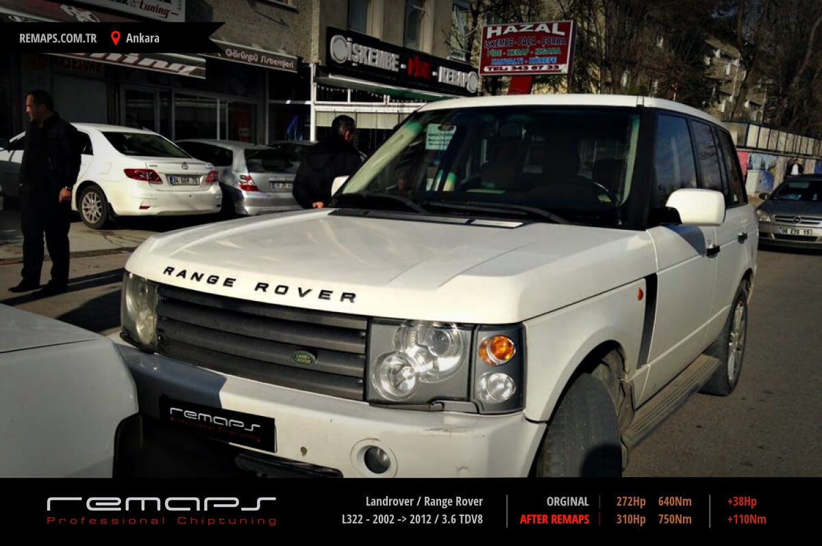Landrover Range Rover L322 - 2002 -> 2012 3.6 TDV8 Chip Tuning ...