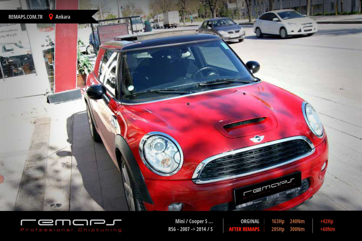 Mini Cooper S ... R56 - 2007 -> 2014 S Chip Tuning, Performans, Yakıt ...