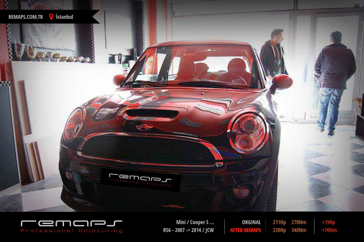 Mini Cooper S ... R56 - 2007 -> 2014 JCW Chip Tuning, Performans, Yakıt ...