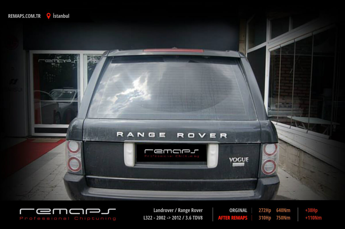 Landrover Range Rover L322 - 2002 -> 2012 3.6 TDV8 Chip Tuning ...