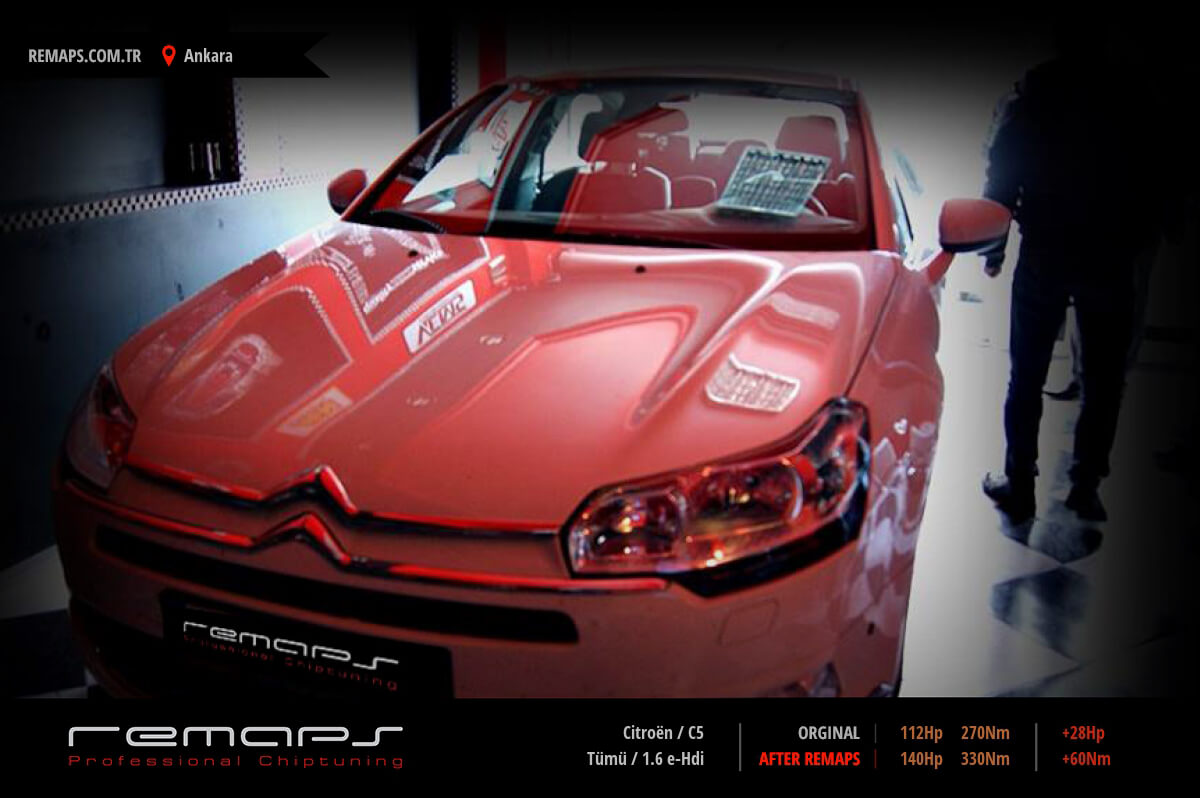 Citroën C5 Tümü 1.6 e-Hdi Chip Tuning, Performans, Yakıt Tasarrufu ...