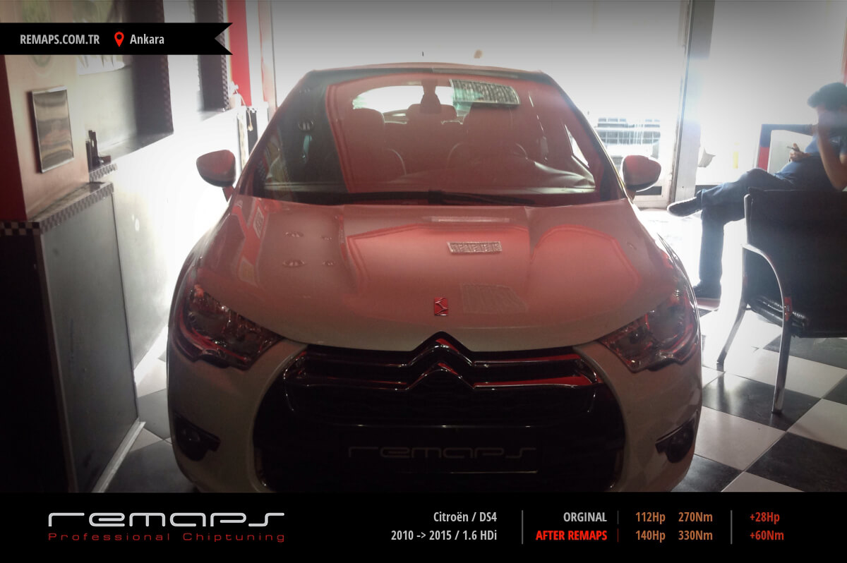 Citroën DS4 2010 -> 2015 1.6 HDi Chip Tuning, Performans, Yakıt ...