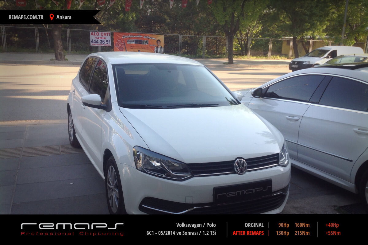 Volkswagen Polo 6C1 - 05/2014 ve Sonrası 1.2 TSi Chip Tuning ...