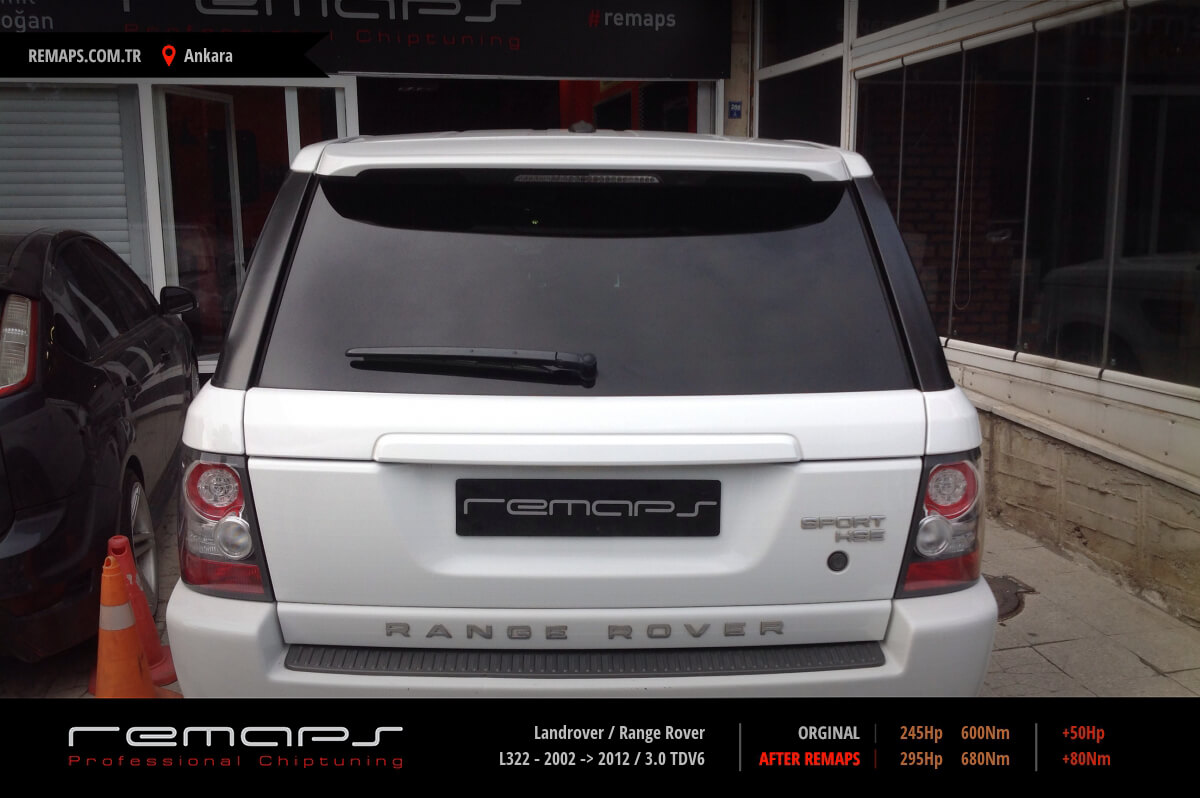 Landrover Range Rover L322 - 2002 -> 2012 3.0 TDV6 Chip Tuning ...