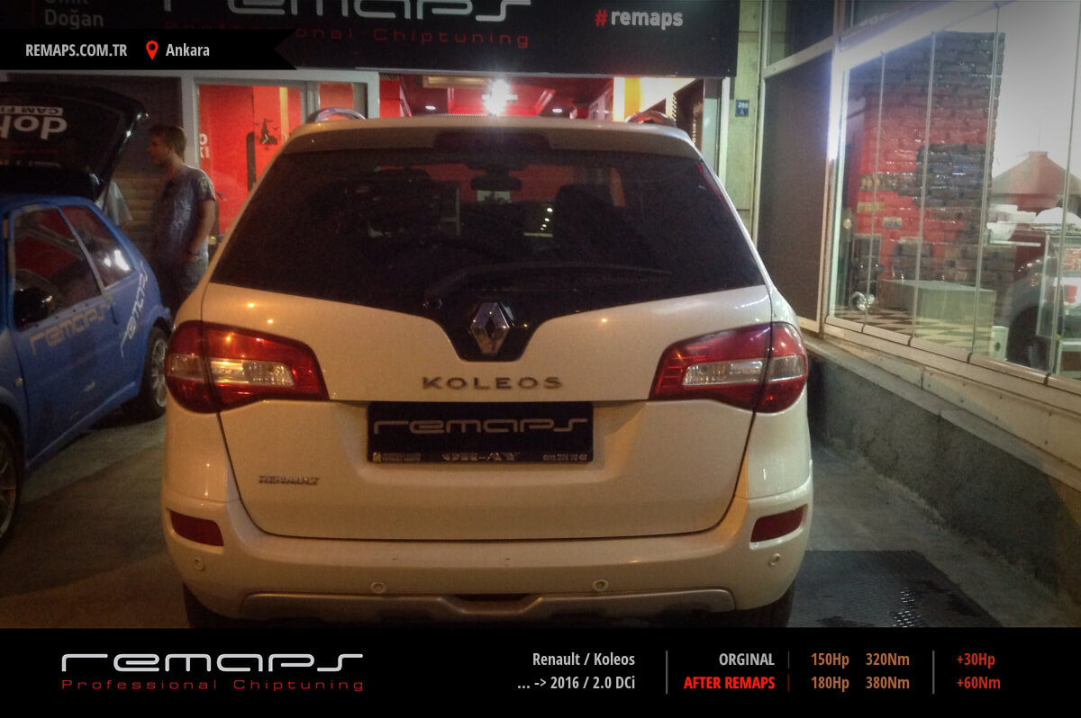 Renault Koleos ... -> 2016 2.0 DCi Chip Tuning, Performans, Yakıt ...
