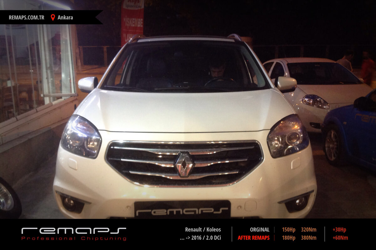 Renault Koleos ... -> 2016 2.0 DCi Chip Tuning, Performans, Yakıt ...