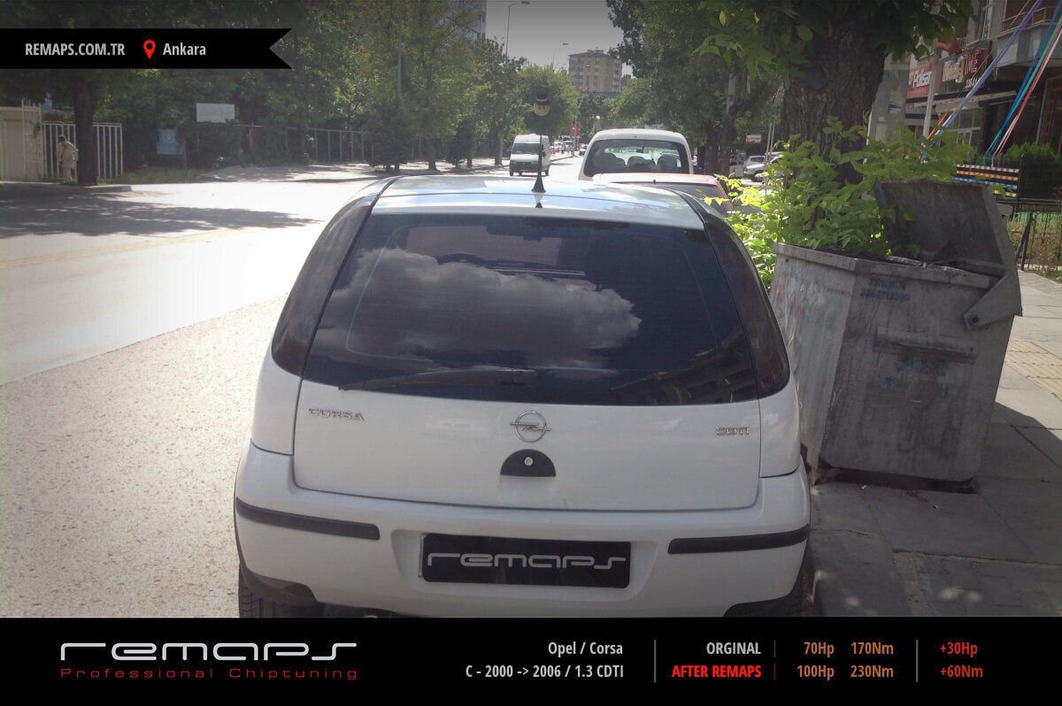 Opel Corsa C - 2000 -> 2006 1.3 CDTI Chip Tuning, Performans, Yakıt ...