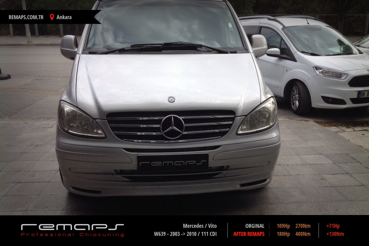 Mercedes Vito W639 - 2003 -> 2010 111 CDI Chip Tuning, Performans ...