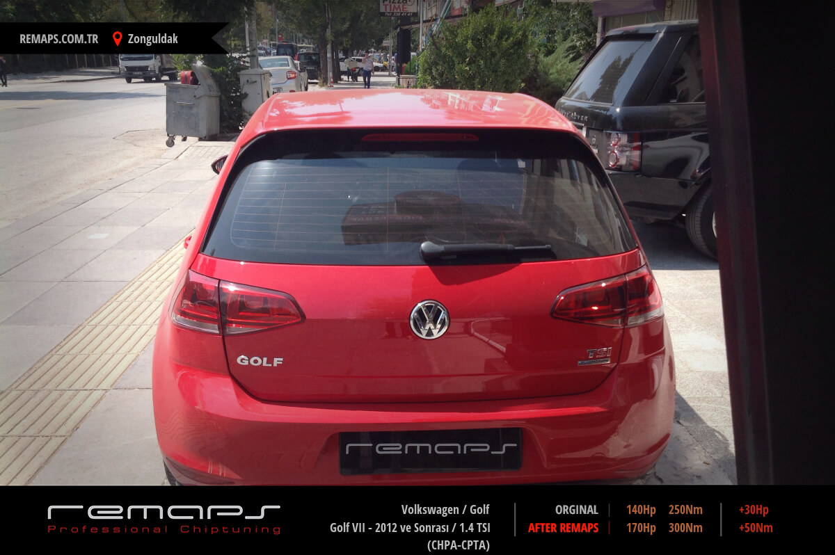 Volkswagen Golf Golf VII - 2012 ve Sonrası 1.4 TSI (CHPA-CPTA) Chip ...