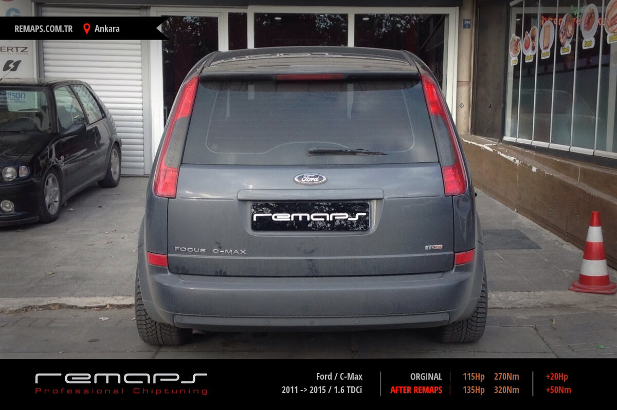 Ford C-Max 2011 -> 2015 1.6 TDCi Chip Tuning, Performans, Yakıt ...
