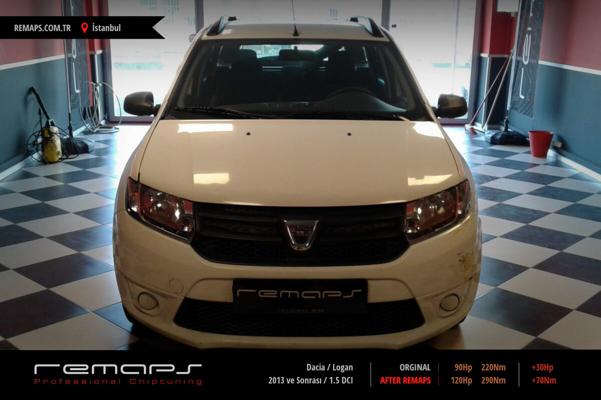 Dacia Logan 2013 ve Sonrası 1.5 DCI Chip Tuning, Performans, Yakıt ...