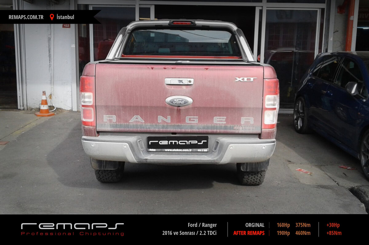 Ford Ranger 2016 ve Sonrası 2.2 TDCi Chip Tuning, Performans, Yakıt ...