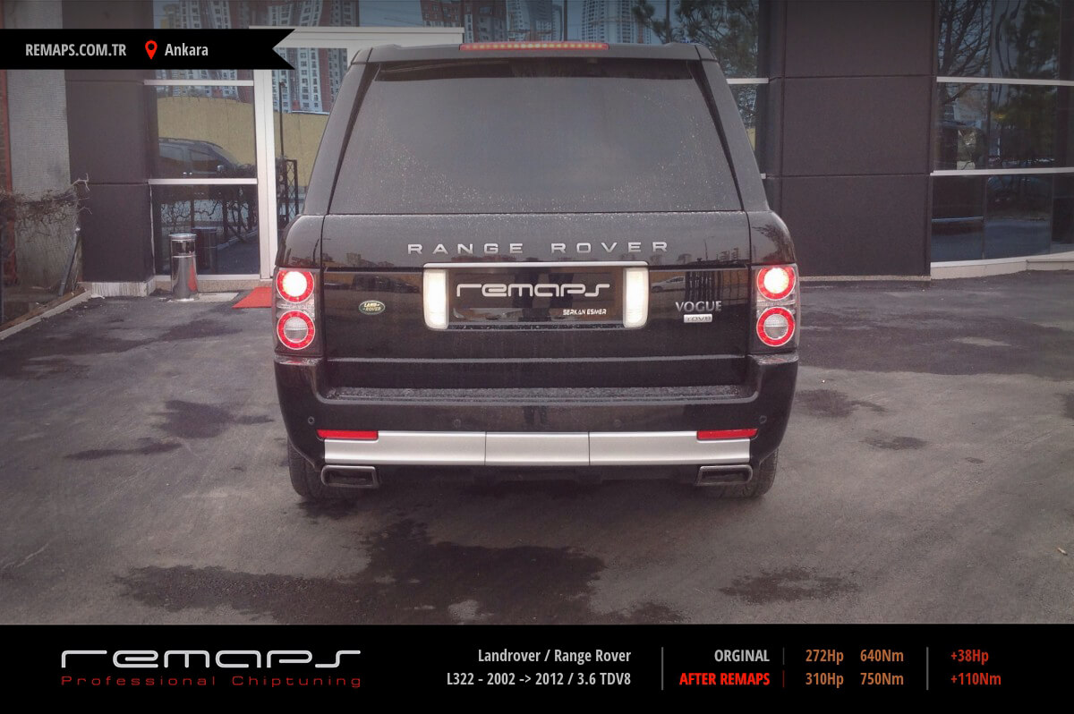 Landrover Range Rover L322 - 2002 -> 2012 3.6 TDV8 Chip Tuning ...