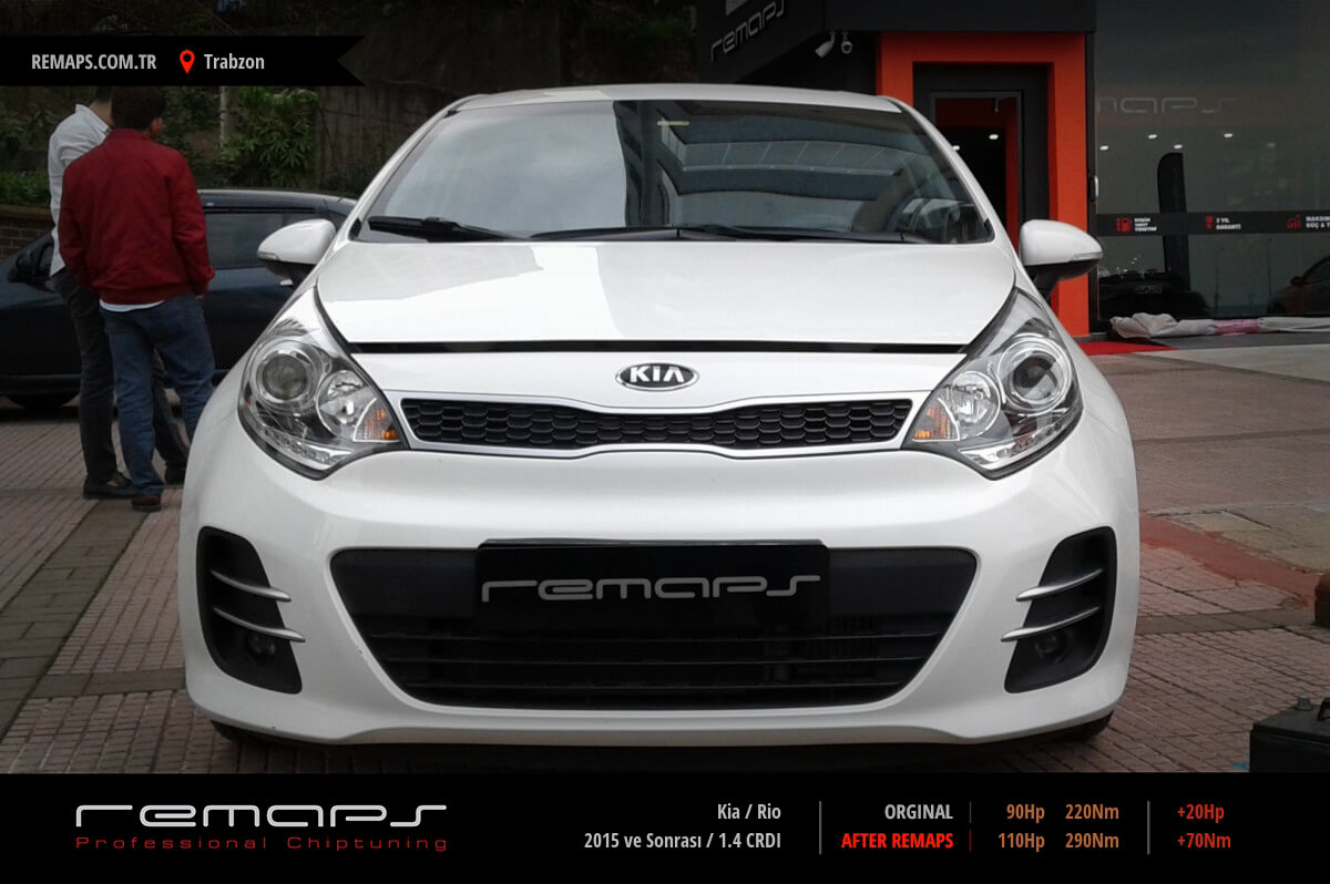 Kia Rio 2015 ve Sonrası 1.4 CRDI Chip Tuning, Performans, Yakıt ...