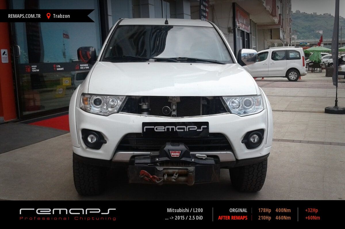 Mitsubishi L200 ... -> 2015 2.5 DiD Chip Tuning, Performans, Yakıt ...