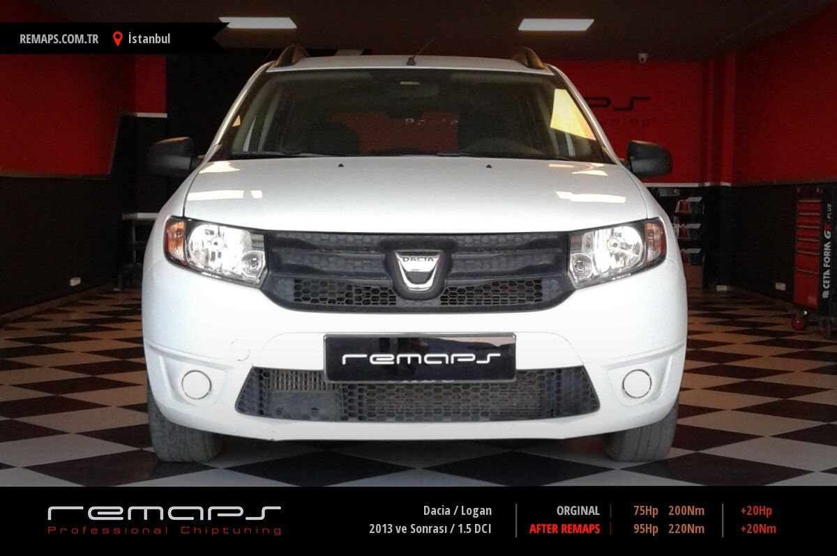 Dacia Logan 2013 ve Sonrası 1.5 DCI Chip Tuning, Performans, Yakıt ...