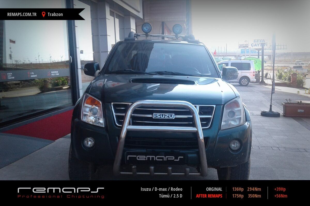 Isuzu D-max / Rodeo Tümü 2.5 D Chip Tuning, Performans, Yakıt Tasarrufu ...