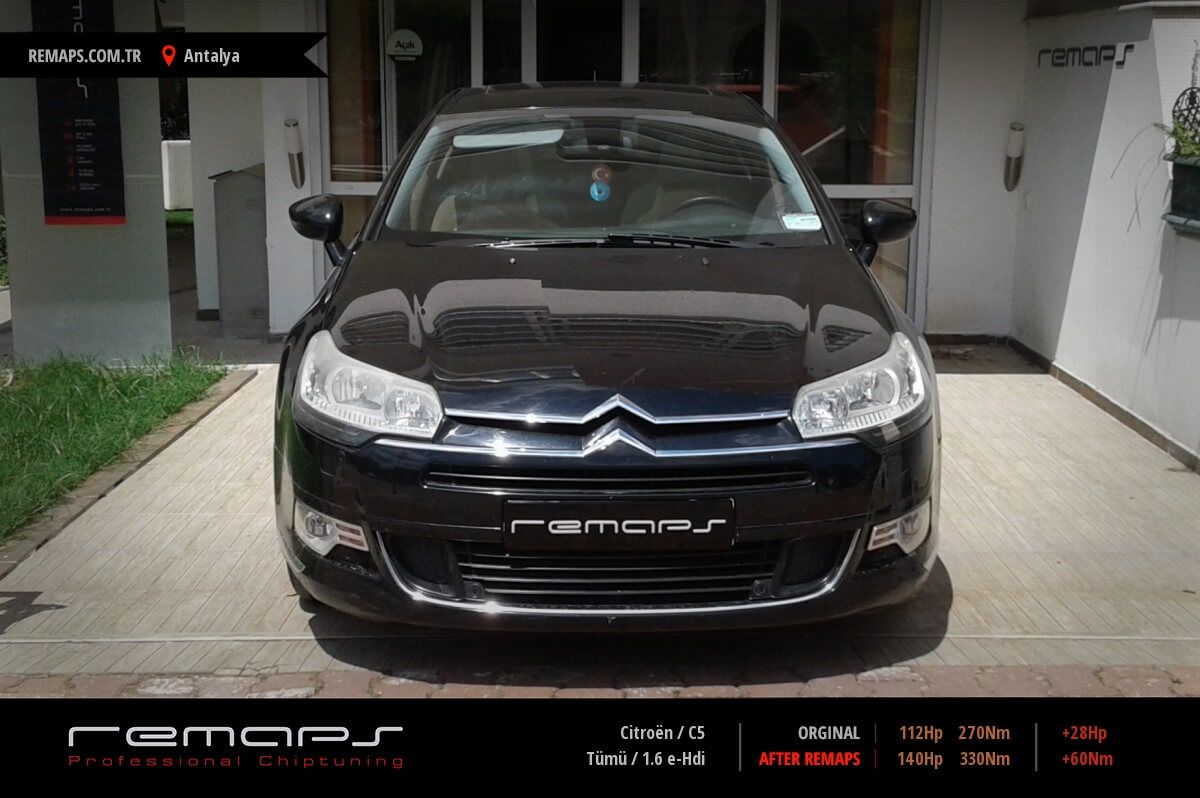 Citroën C5 Tümü 1.6 e-Hdi Chip Tuning, Performans, Yakıt Tasarrufu ...