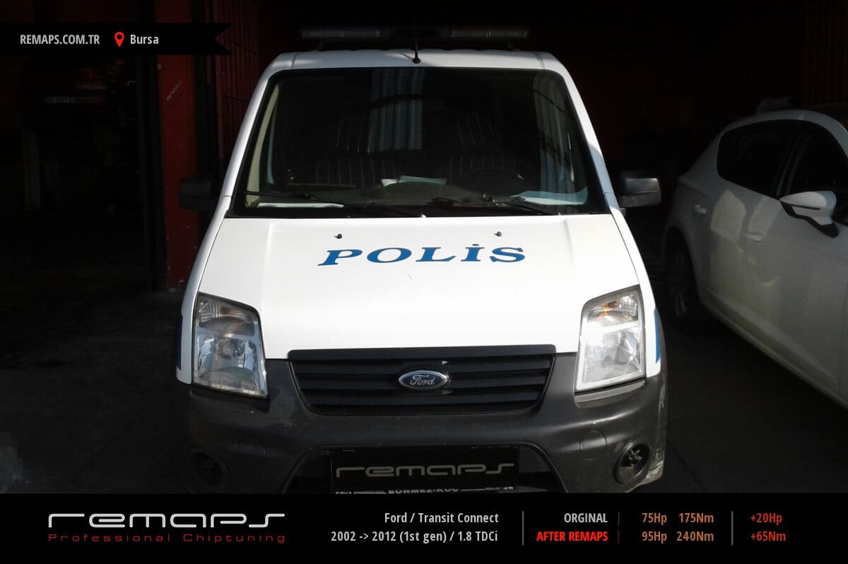 Ford Transit Connect 2002 -> 2012 (1st gen) 1.8 TDCi Chip Tuning ...