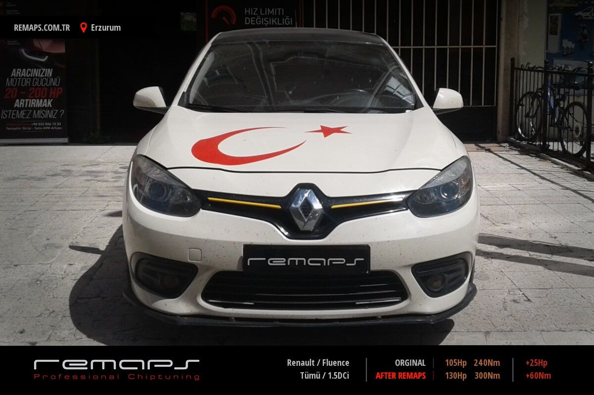 Renault Fluence Tümü 1.5DCi Chip Tuning, Performans, Yakıt Tasarrufu ...