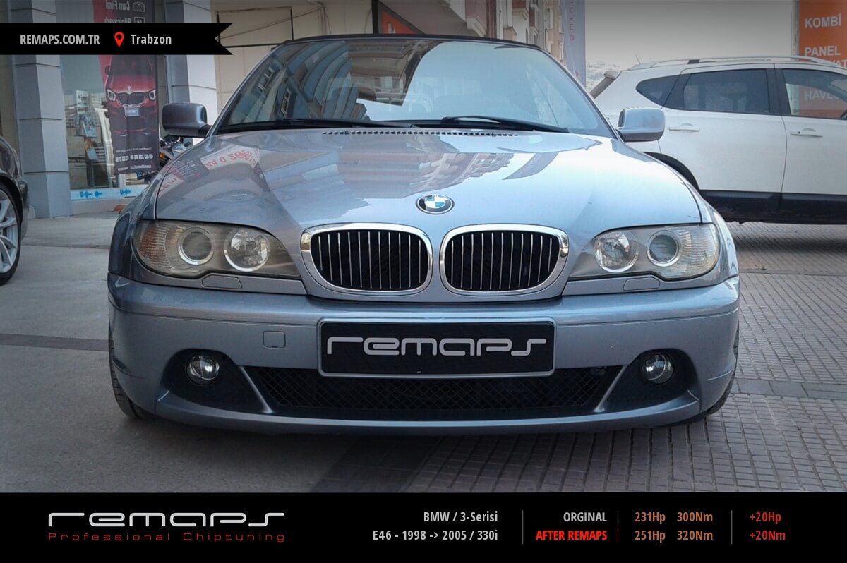 BMW 3-Serisi E46 - 1998 -> 2005 330i Chip Tuning, Performans, Yakıt ...