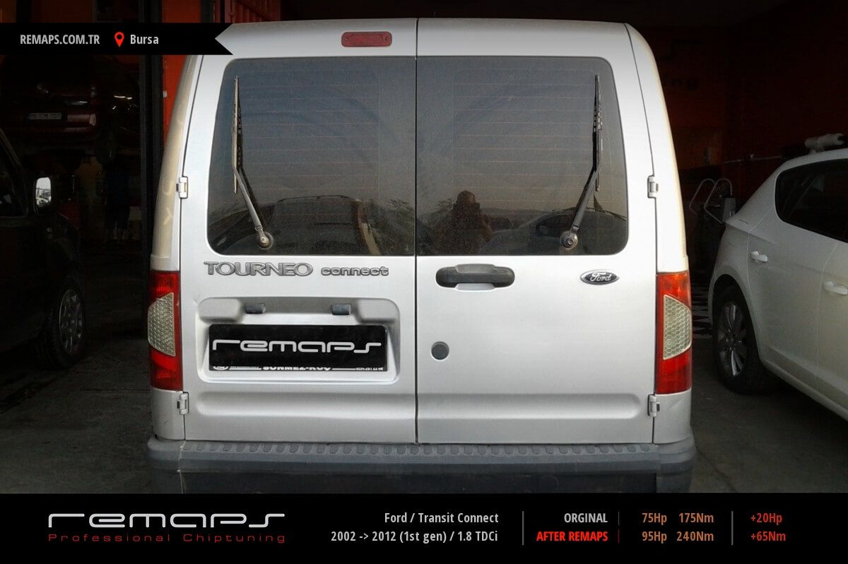 Ford Transit Connect 2002 -> 2012 (1st gen) 1.8 TDCi Chip Tuning ...