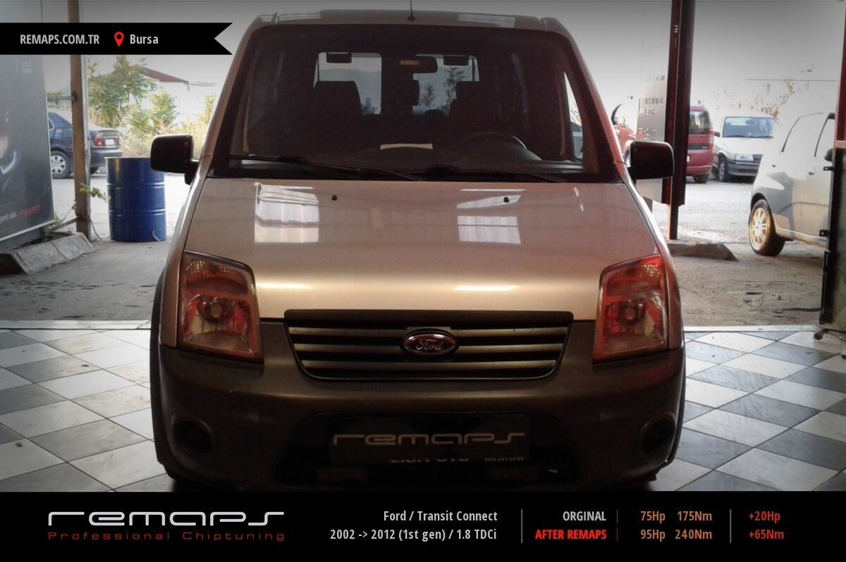 Ford Transit Connect 2002 -> 2012 (1st gen) 1.8 TDCi Chip Tuning ...