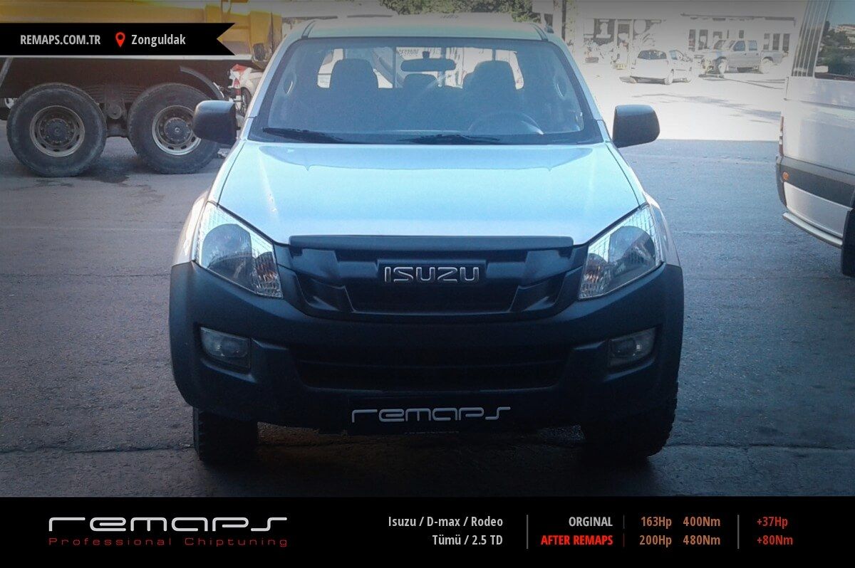Isuzu D-max / Rodeo Tümü 2.5 TD Chip Tuning, Performans, Yakıt ...