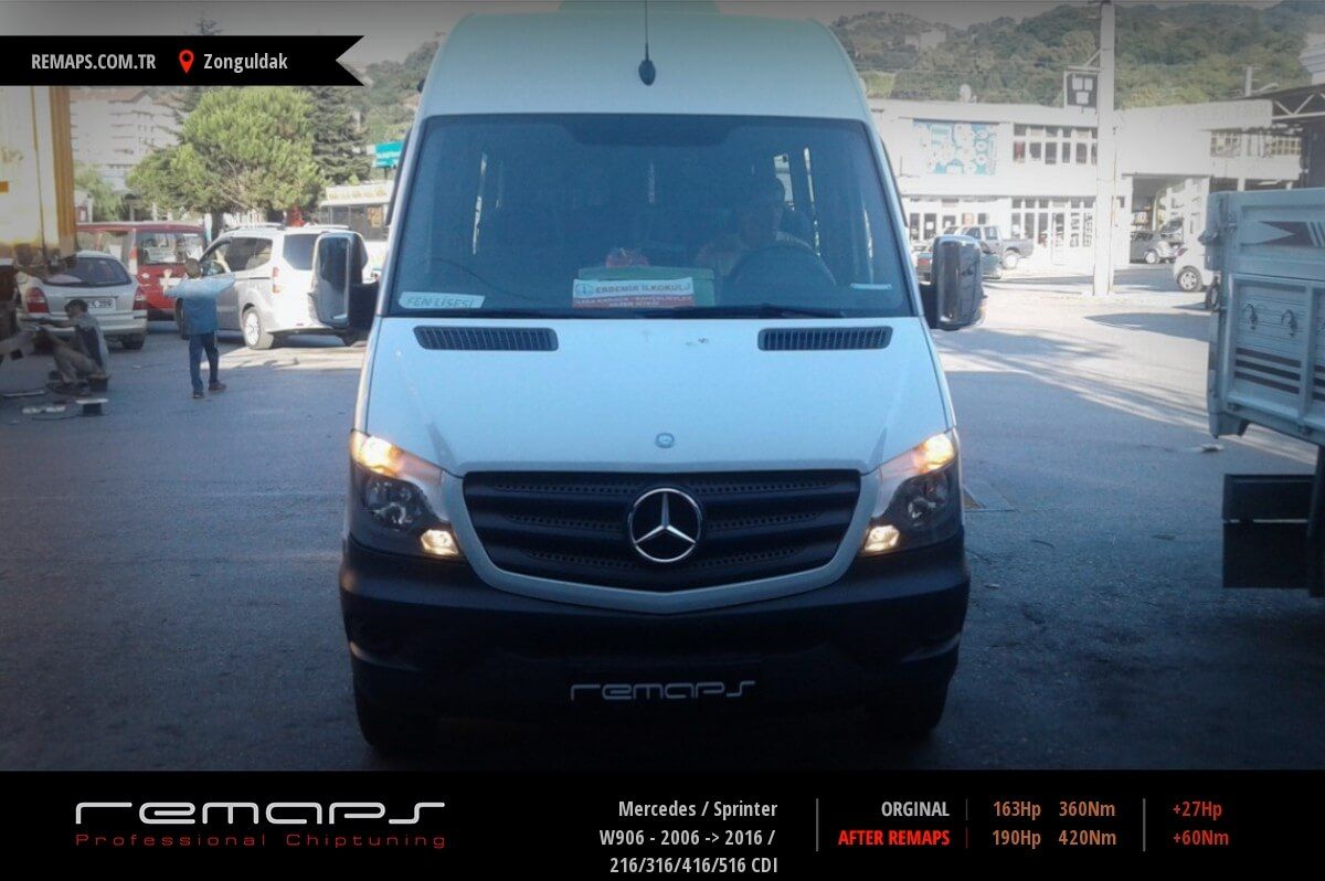 Mercedes Sprinter W906 - 2006 -> 2016 216/316/416/516 CDI Chip Tuning ...