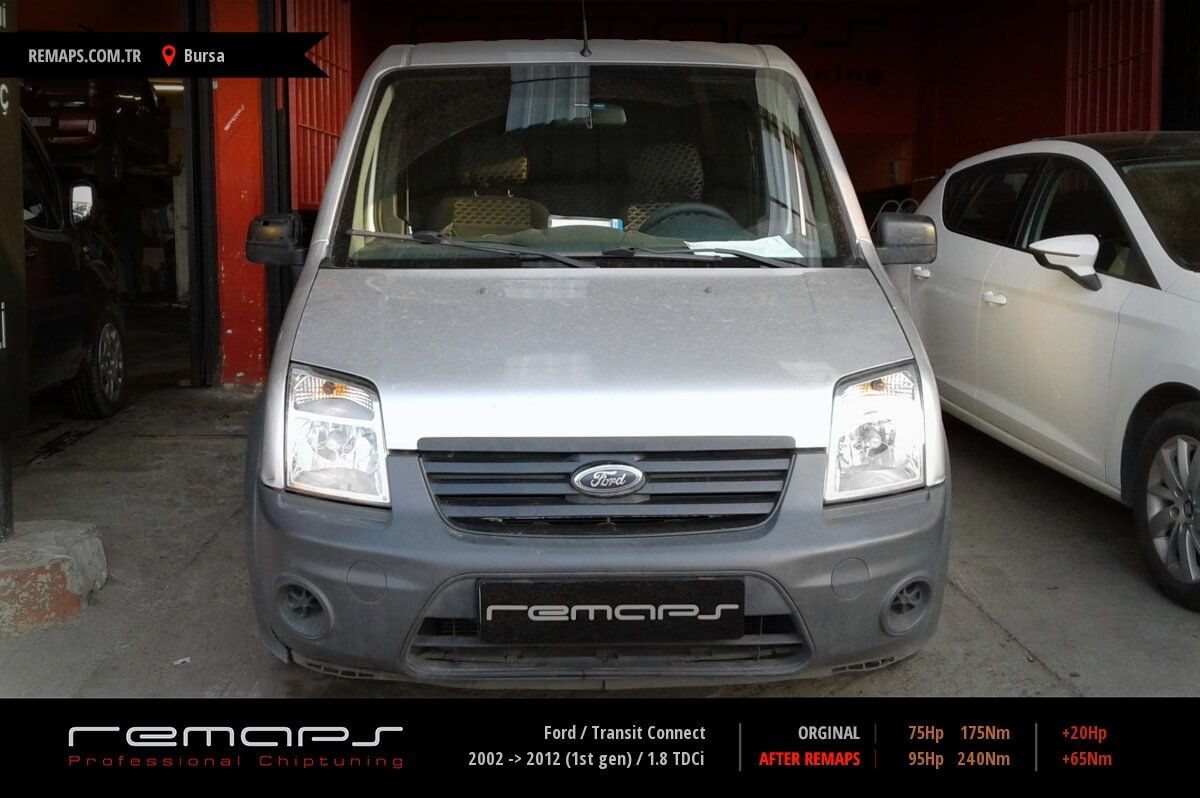 Ford Transit Connect 2002 -> 2012 (1st gen) 1.8 TDCi Chip Tuning ...