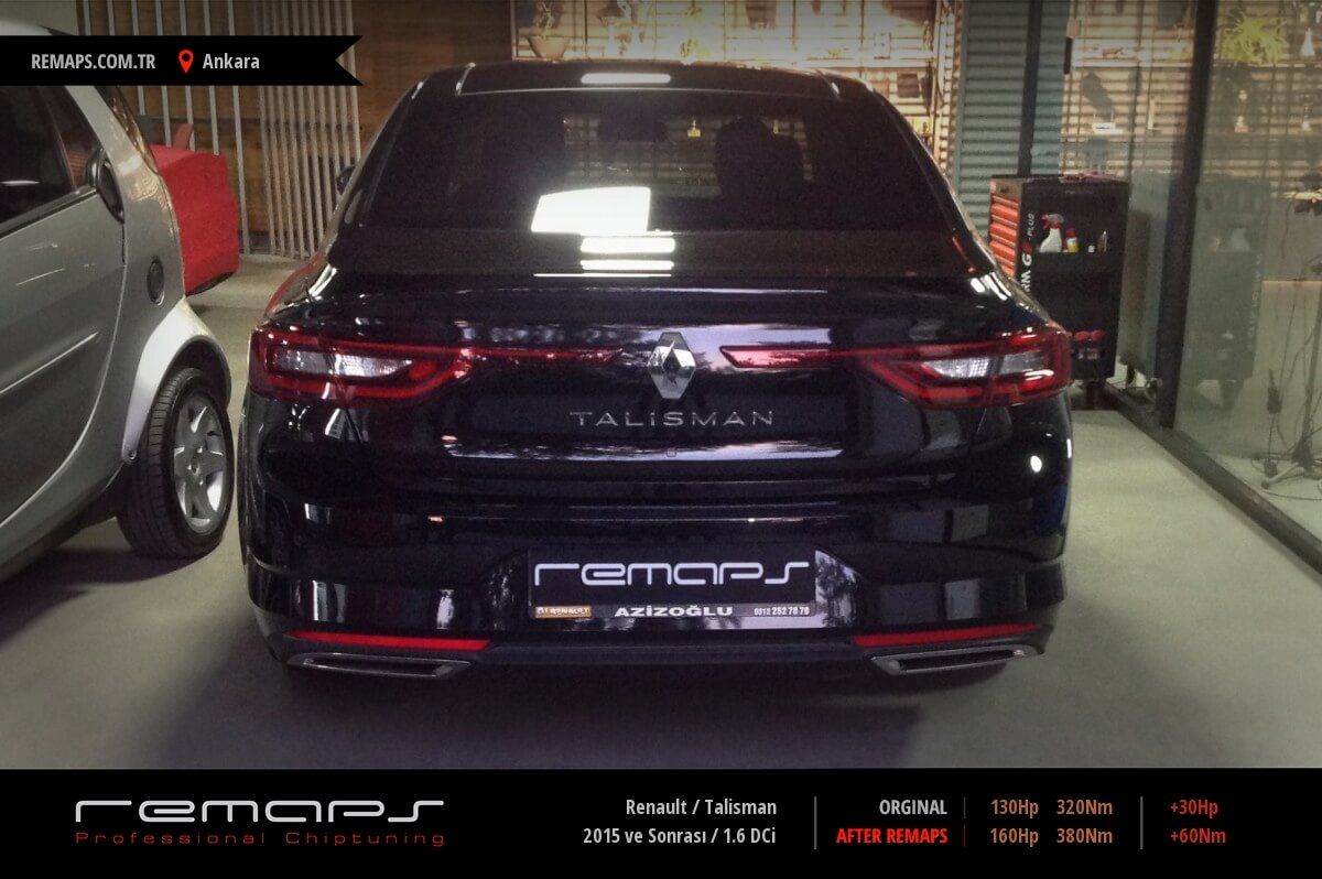 Renault Talisman 2015 ve Sonrası 1.6 DCi Chip Tuning, Performans, Yakıt ...