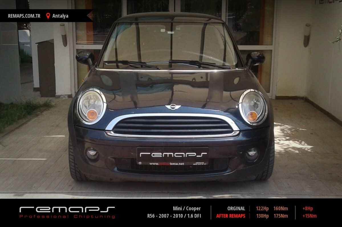 Mini Cooper R56 - 2007 - 2010 1.6 DFI Chip Tuning, Performans, Yakıt ...