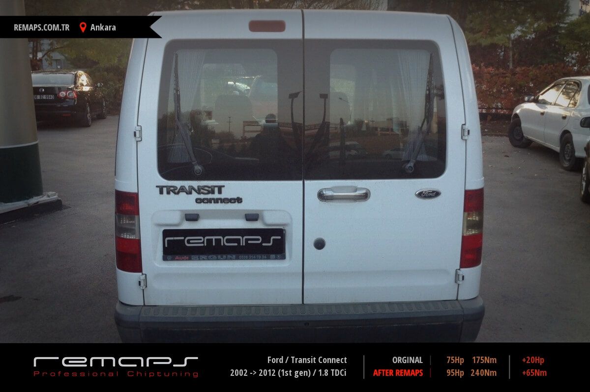 Ford Transit Connect 2002 -> 2012 (1st gen) 1.8 TDCi Chip Tuning ...