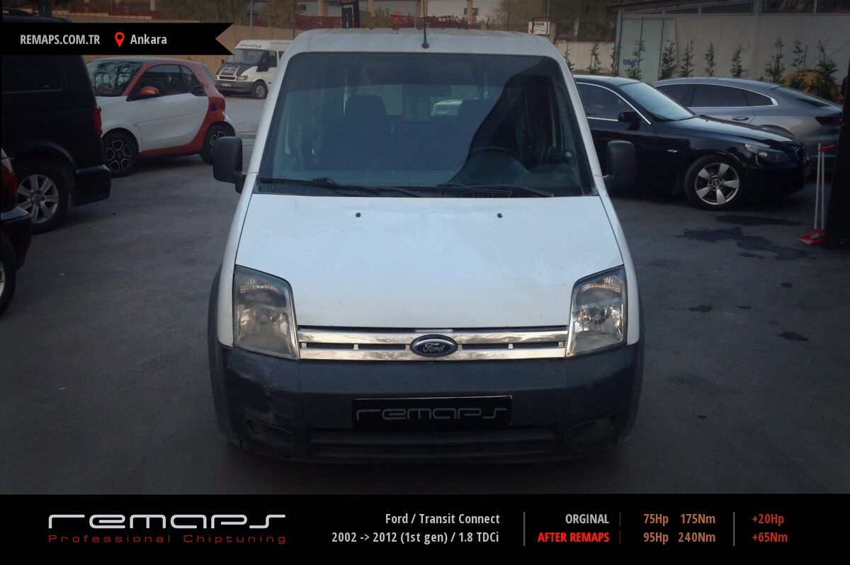 Ford Transit Connect 2002 -> 2012 (1st gen) 1.8 TDCi Chip Tuning ...