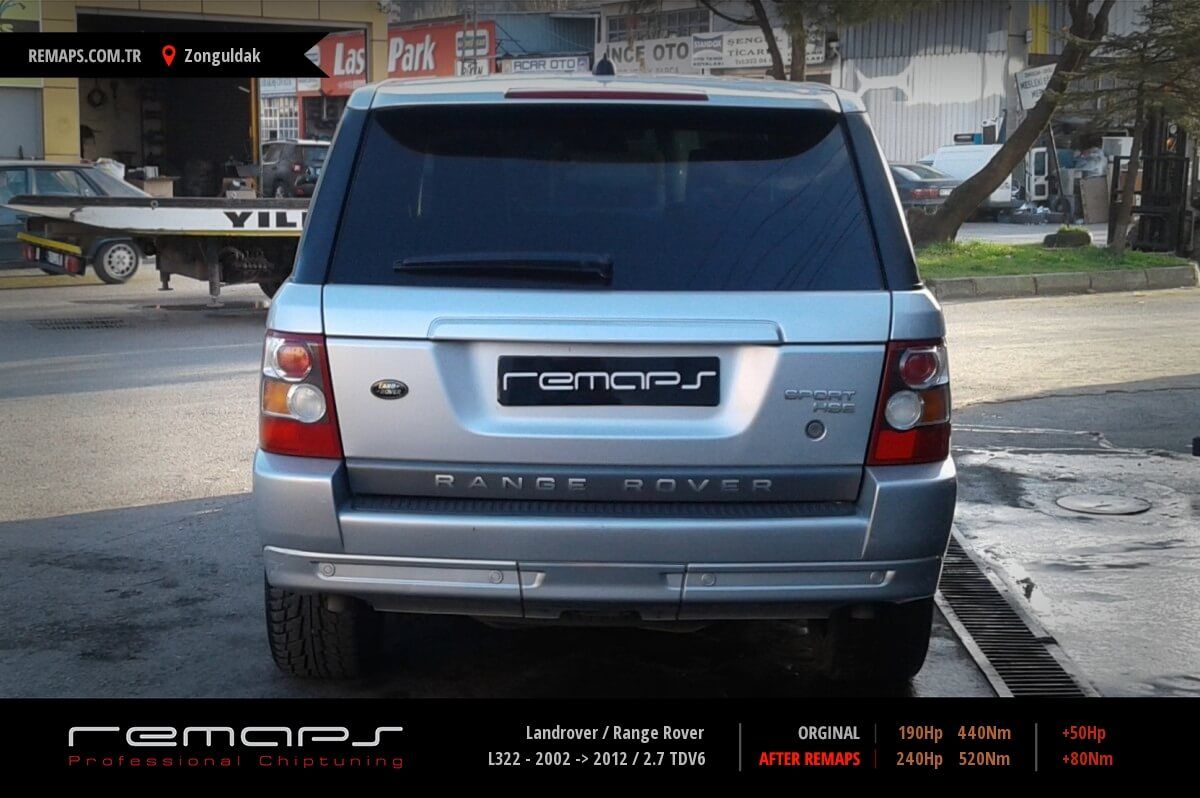 Landrover Range Rover L322 - 2002 -> 2012 2.7 TDV6 Chip Tuning ...