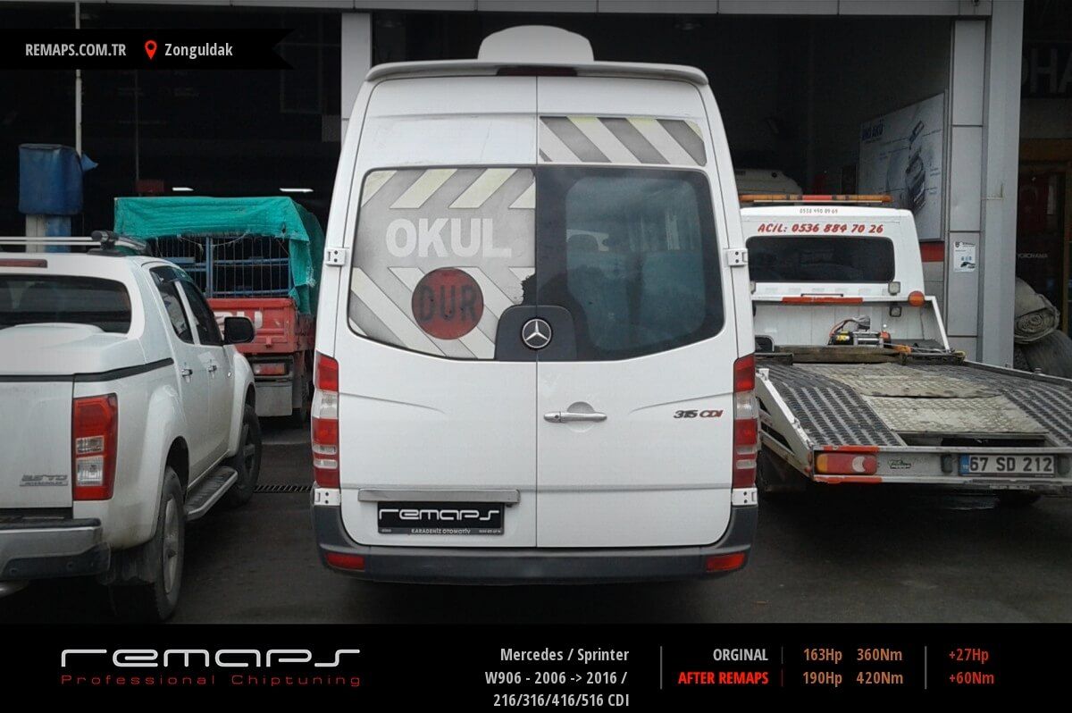 Mercedes Sprinter W906 - 2006 -> 2016 216/316/416/516 CDI Chip Tuning ...