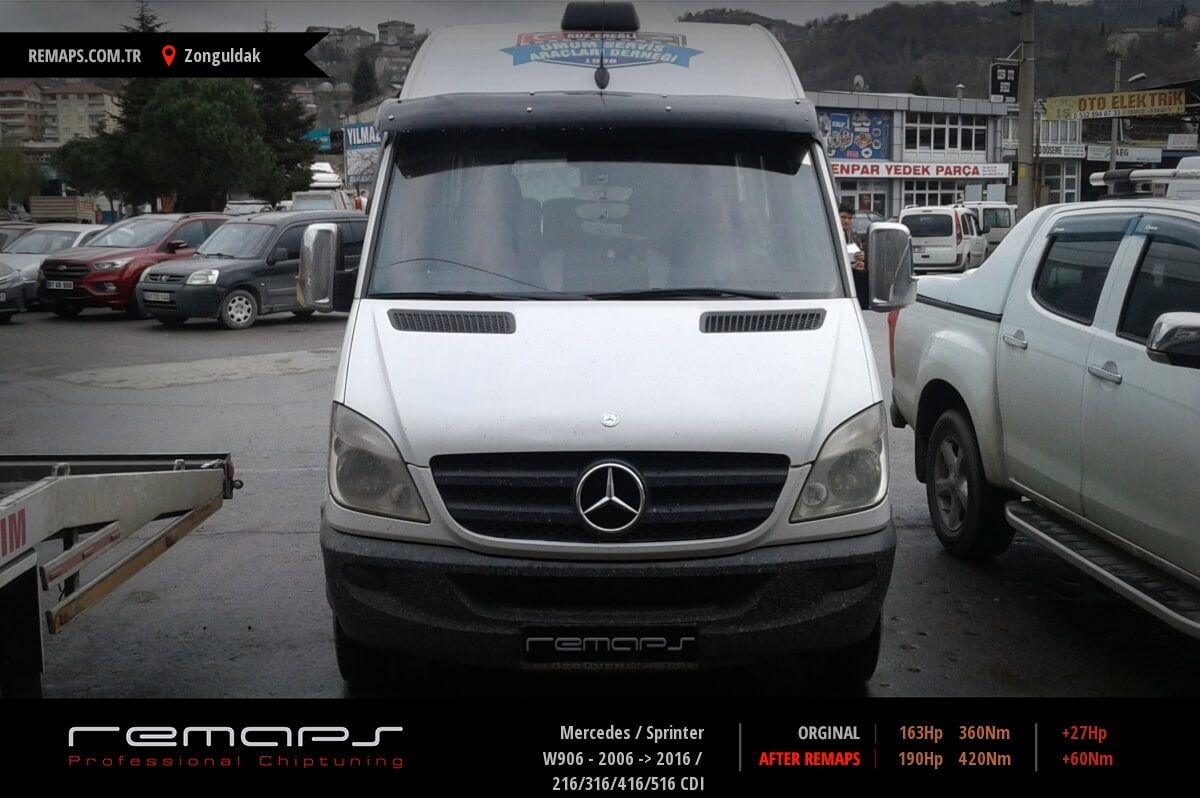 Mercedes Sprinter W906 - 2006 -> 2016 216/316/416/516 CDI Chip Tuning ...