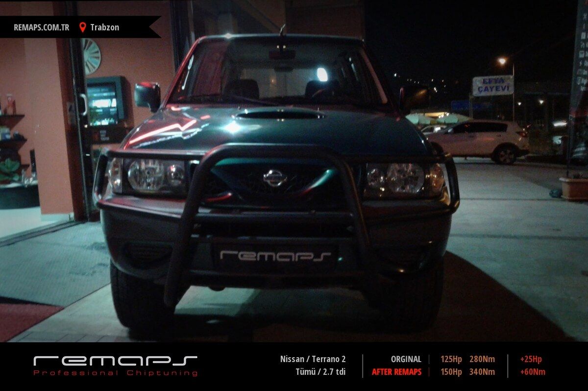 Nissan Terrano 2 Tümü 2.7 tdi Chip Tuning, Performans, Yakıt Tasarrufu ...