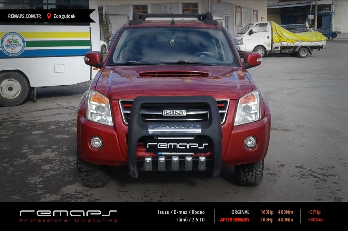 Isuzu D-max / Rodeo Tümü 2.5 TD Chip Tuning, Performans, Yakıt ...