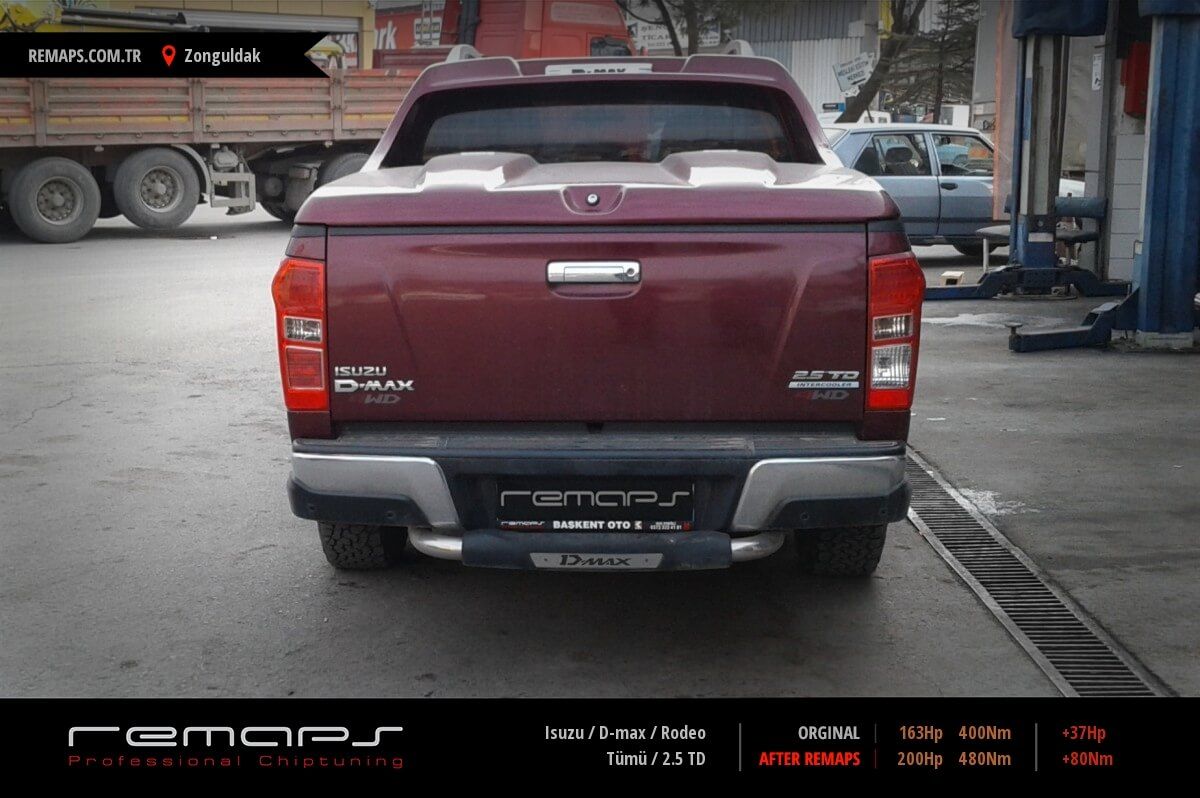 Isuzu D-max / Rodeo Tümü 2.5 TD Chip Tuning, Performans, Yakıt ...