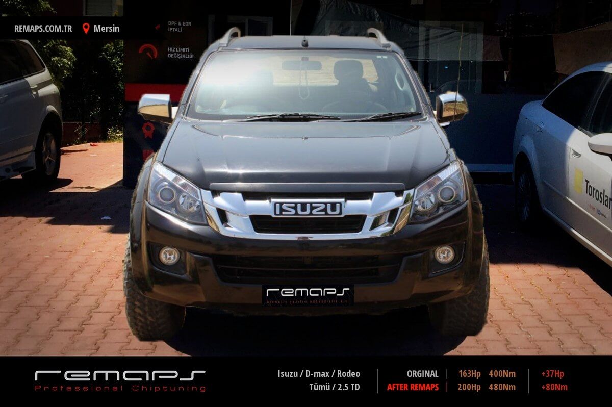 Isuzu D-max / Rodeo Tümü 2.5 TD Chip Tuning, Performans, Yakıt ...