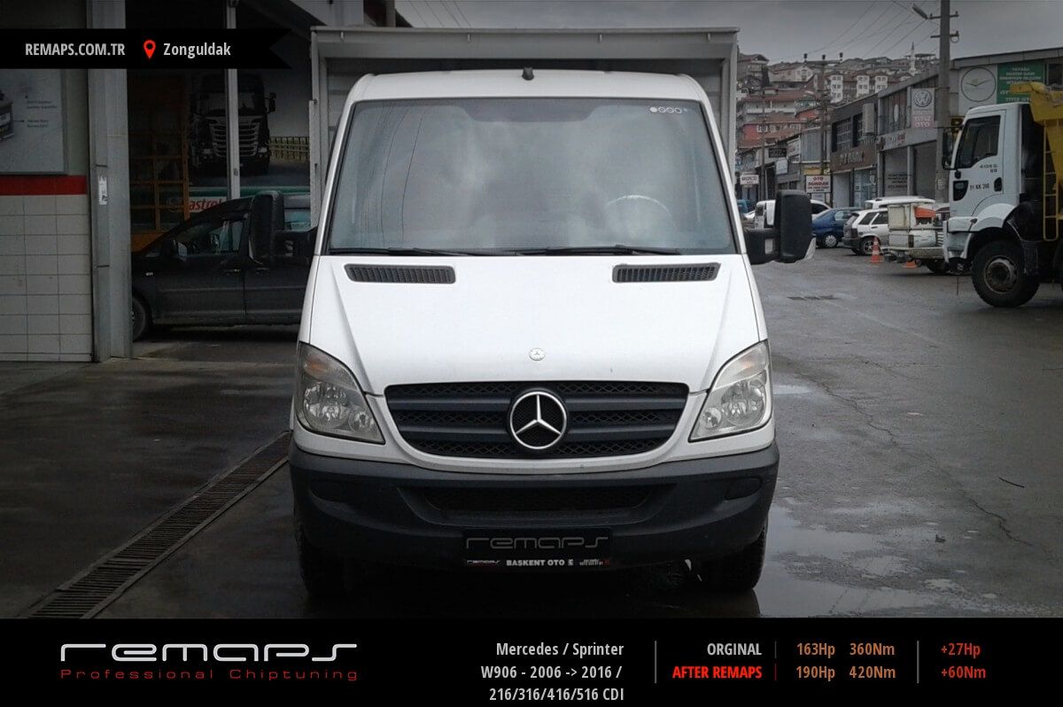 Mercedes Sprinter W906 - 2006 -> 2016 216/316/416/516 CDI Chip Tuning ...