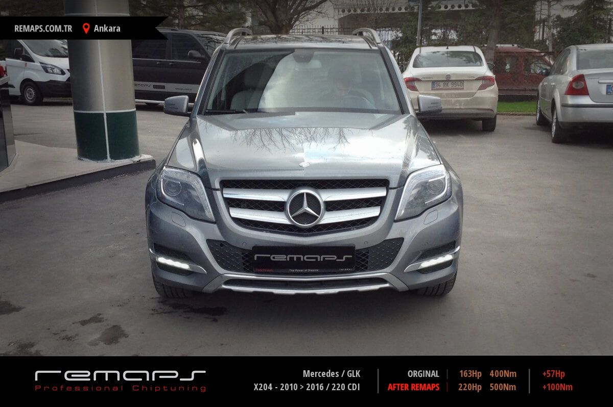 Mercedes GLK X204 - 2010 > 2016 220 CDI Chip Tuning, Performans, Yakıt ...