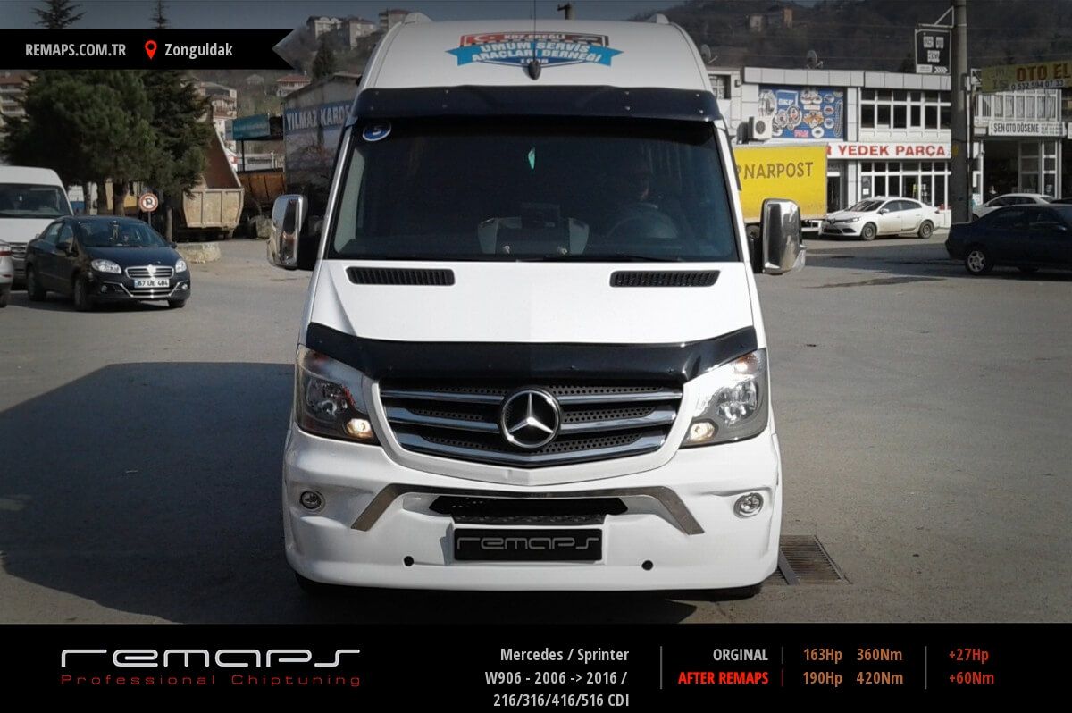 Mercedes Sprinter W906 - 2006 -> 2016 216/316/416/516 CDI Chip Tuning ...