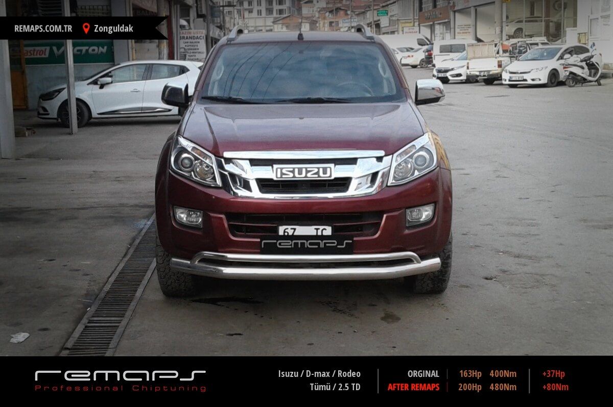 Isuzu D-max / Rodeo Tümü 2.5 TD Chip Tuning, Performans, Yakıt ...