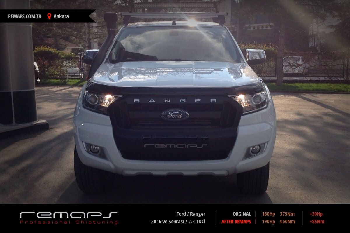 Ford Ranger 2016 ve Sonrası 2.2 TDCi Chip Tuning, Performans, Yakıt ...
