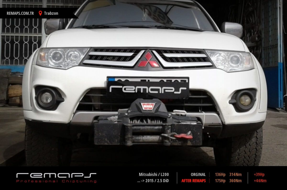 Mitsubishi L200 ... -> 2015 2.5 DiD Chip Tuning, Performans, Yakıt ...