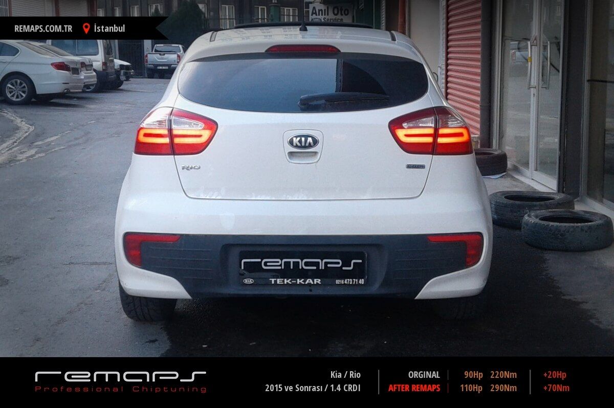 Kia Rio 2015 ve Sonrası 1.4 CRDI Chip Tuning, Performans, Yakıt ...